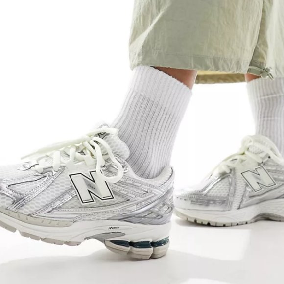New Balance | Shoes | New Balance 96 Sneakers In Silver | Poshmark